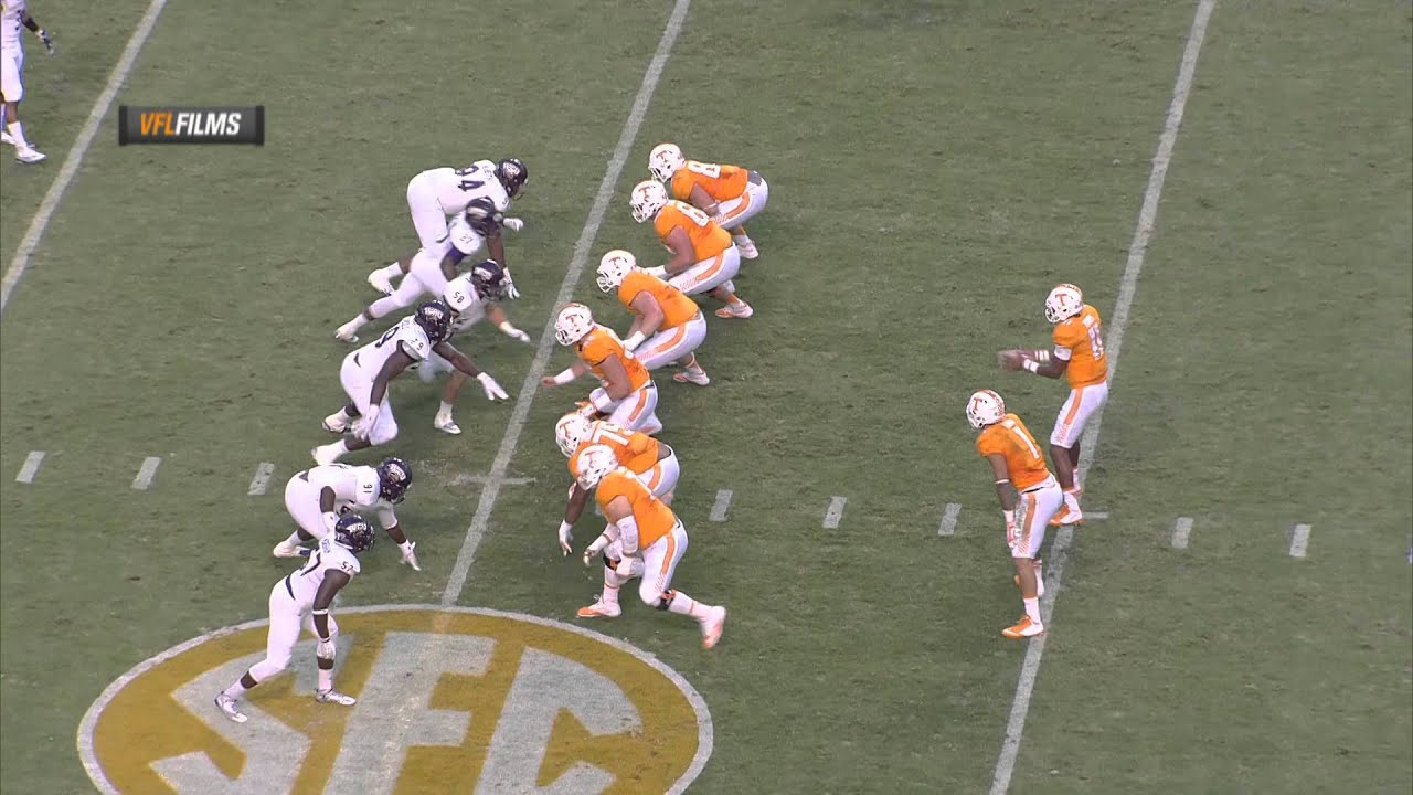 Joshua Dobbs to Preston Williams Vols Touchdown vs. Western Carolina ...