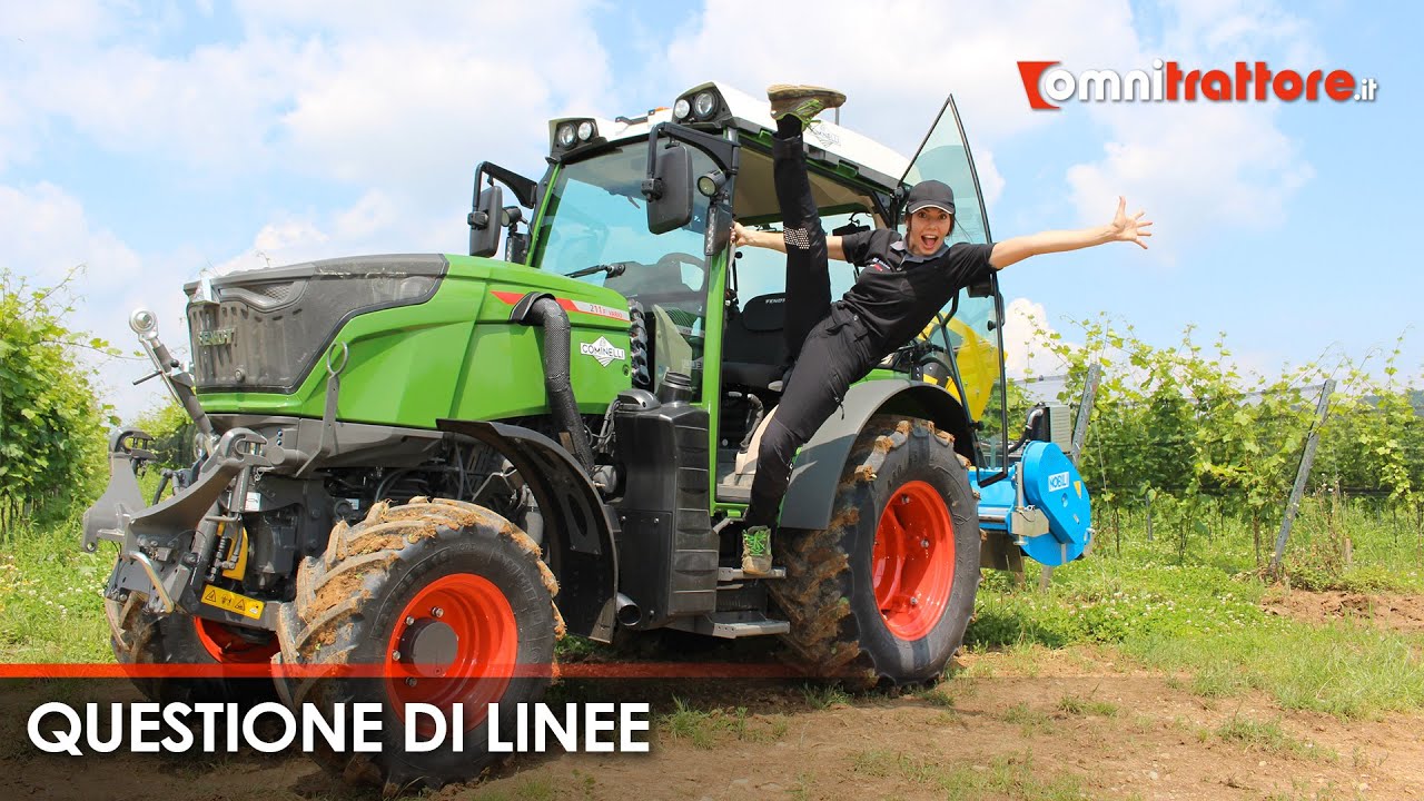 Giulia prova il Fendt Single Contour Segments | Enovitis 2023 - YouTube