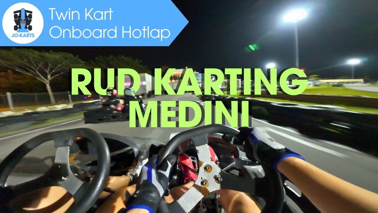 Double kart at RUD Medini Johor | Twin Kart Onboard [4K/50FPS] - YouTube
