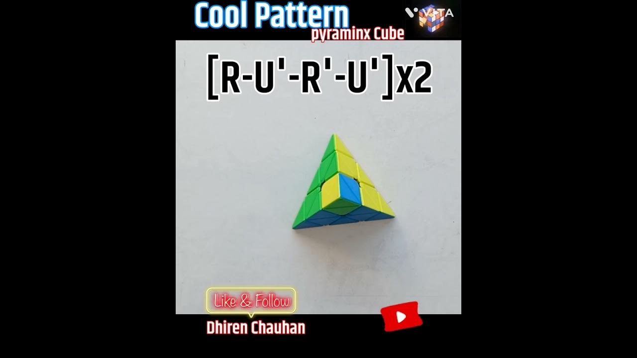 "5 Cool Pattern Tricks" on Pyraminx Cube - YouTube