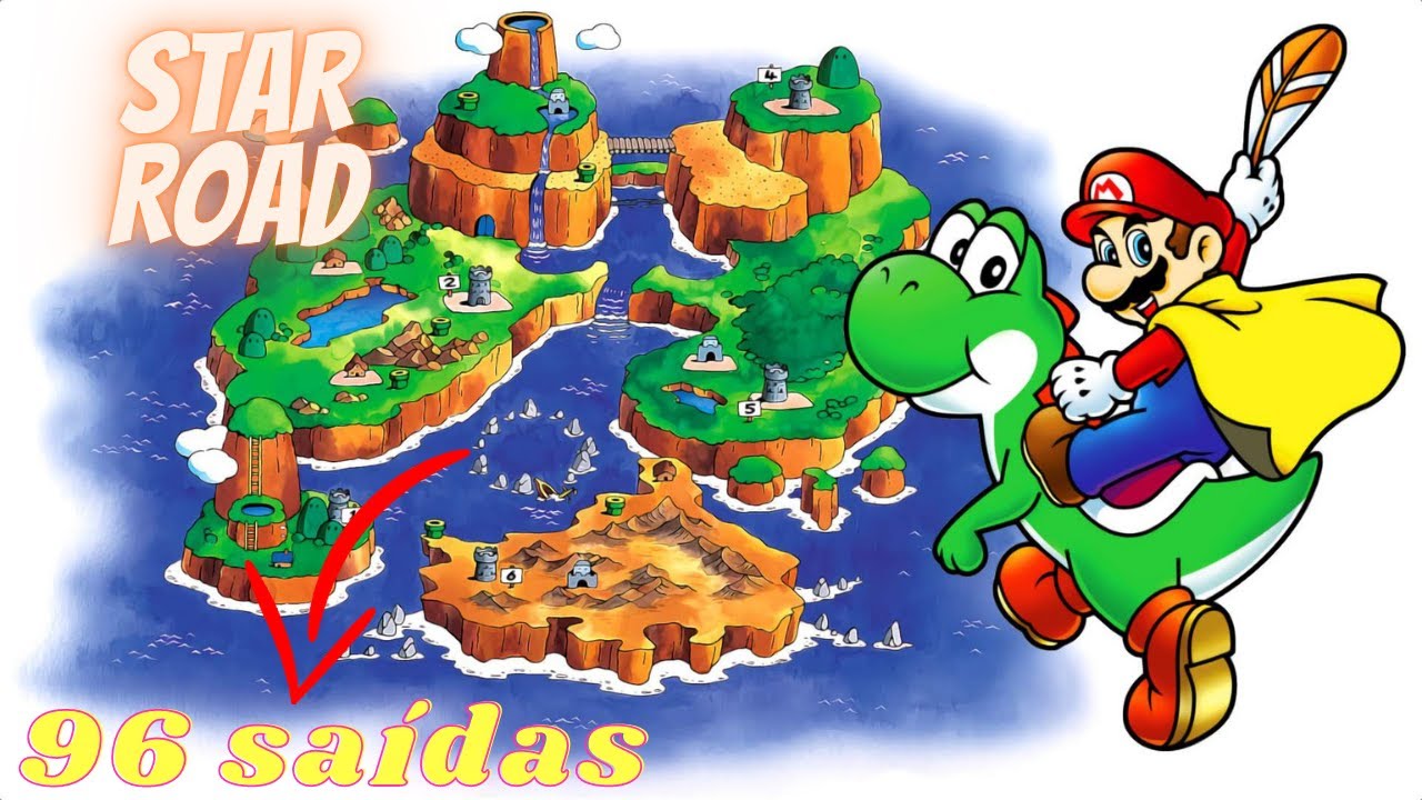 Super Mario World - Star Road - YouTube