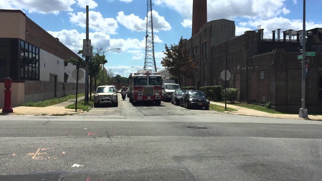 FDNY MECHANICS GIVING ME SOME TOOTS WHILE TEST DRIVING FDNY KME ENGINE ...