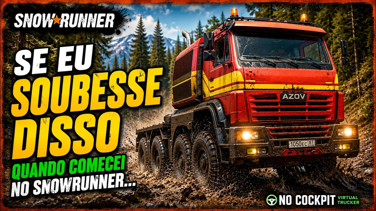 SNOWRUNNER | COMO CONSEGUIR O AZOV 64131 NO INICIO DO JOGO - YouTube