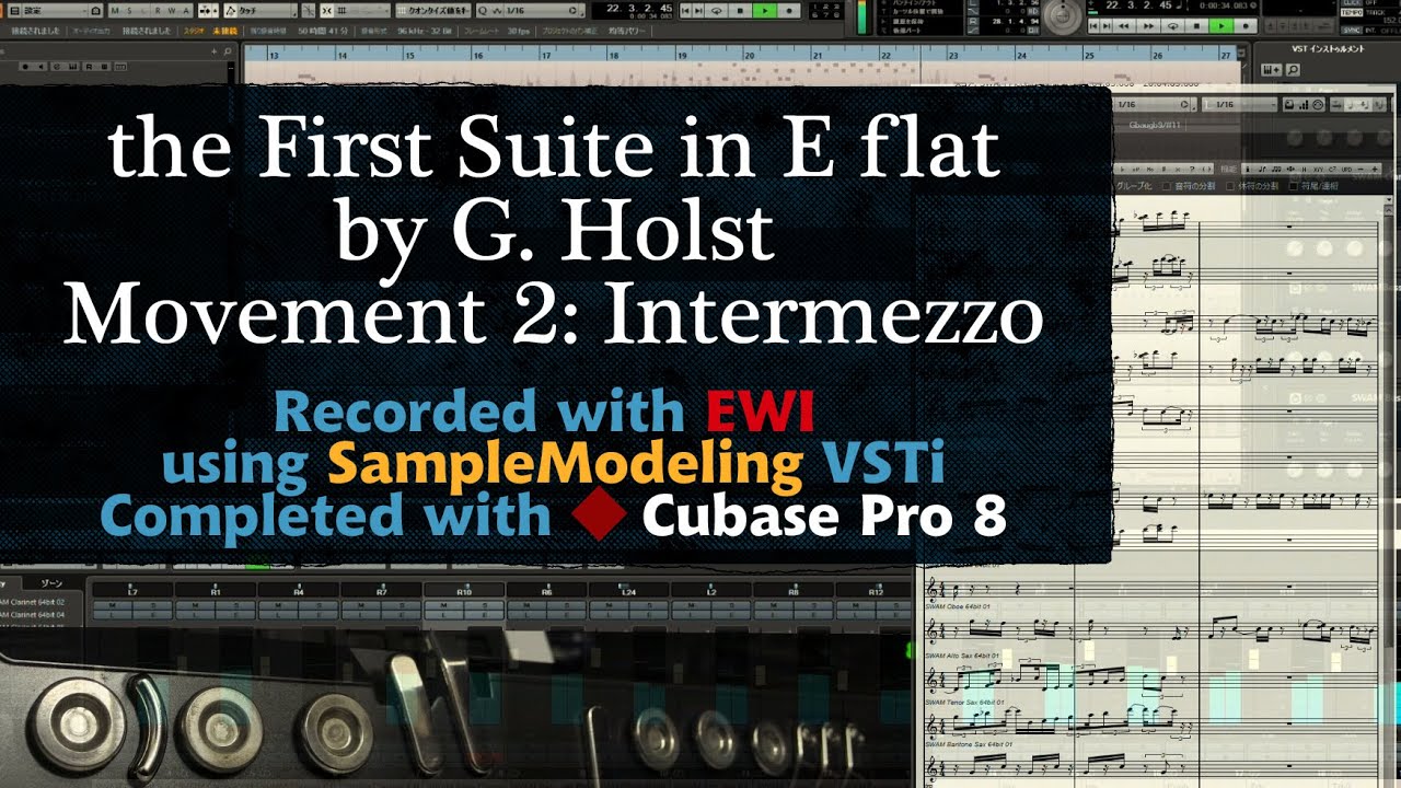 EWI:The First Suite in E-flat for Military Band, Intermezzo, by Gustav ...