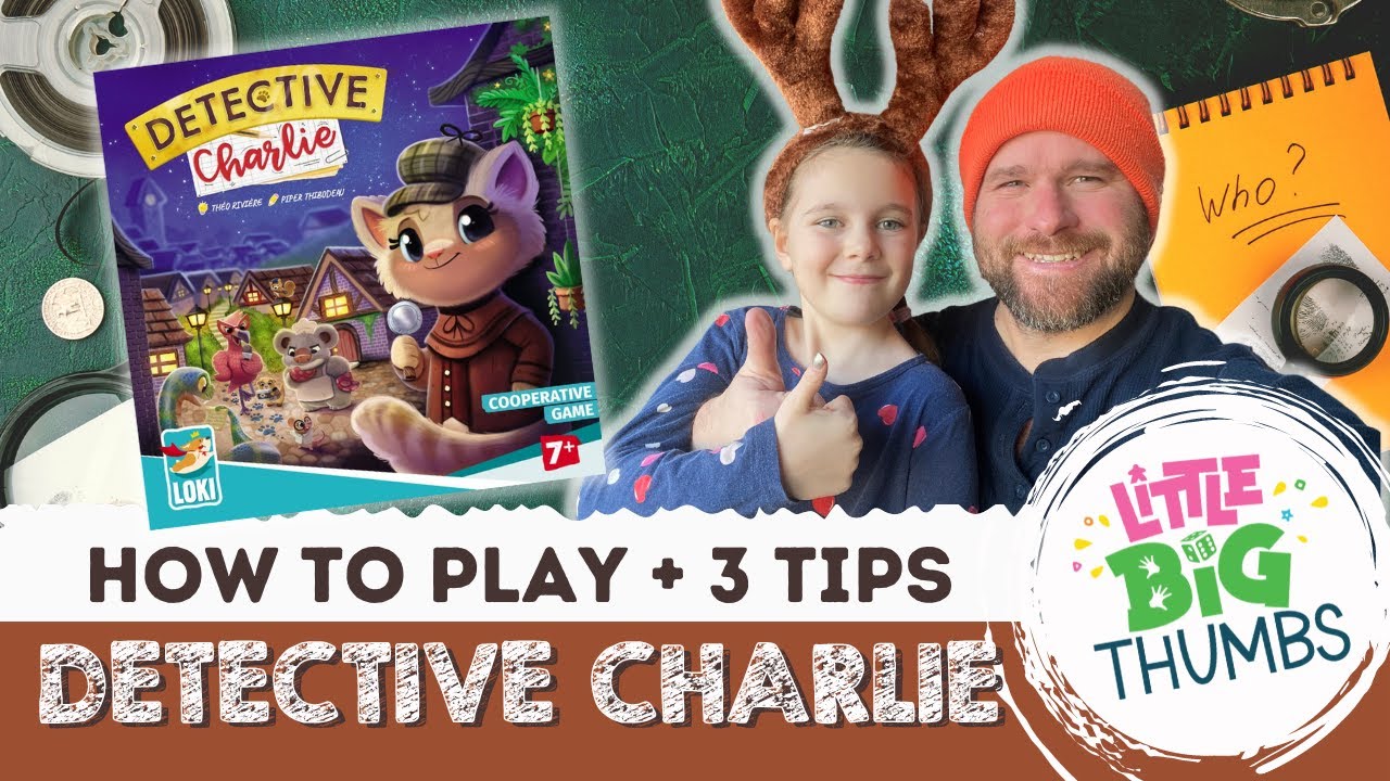 Detective Charlie - How to Play & 3 Tips for Younger Players - YouTube