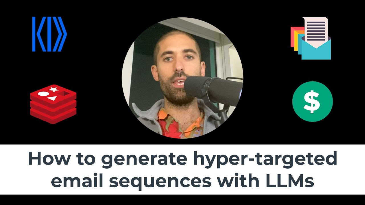 How to generate hyper-targeted email sequences with LLMs - YouTube