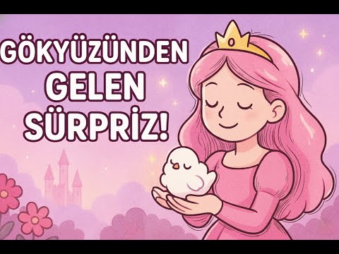 Pembe Işıklı Prenses ve Bulut Kuşu – Gökyüzünden Gelen Sürpriz! ✨🌸