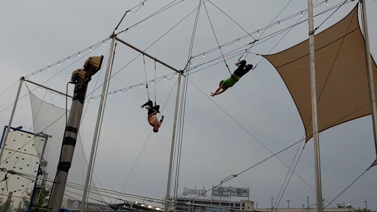 10 Trapeze Classes in less than 3 minutes - YouTube