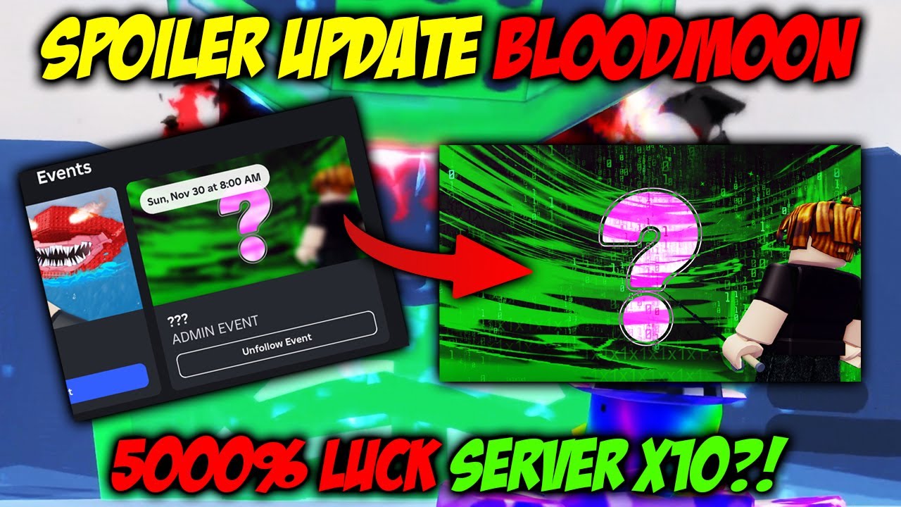 SPOILER UPDATE TERBARU, BAKAL ADA BLOODMOON BARU, SERVER LUCK x10 HOAX?! - FISH IT ROBLOX - YouTube