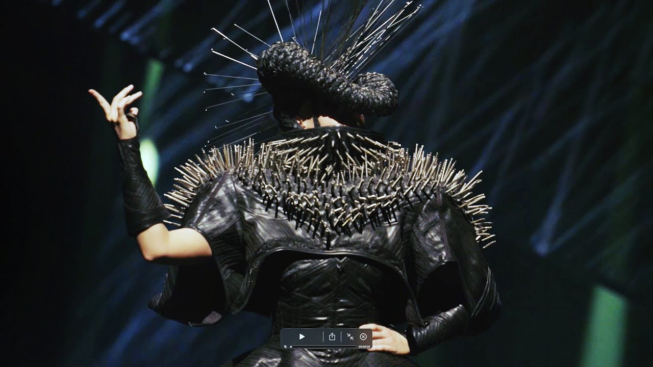 2017 World of WearableArt - Refuse Refuge - Grace DuVal - YouTube