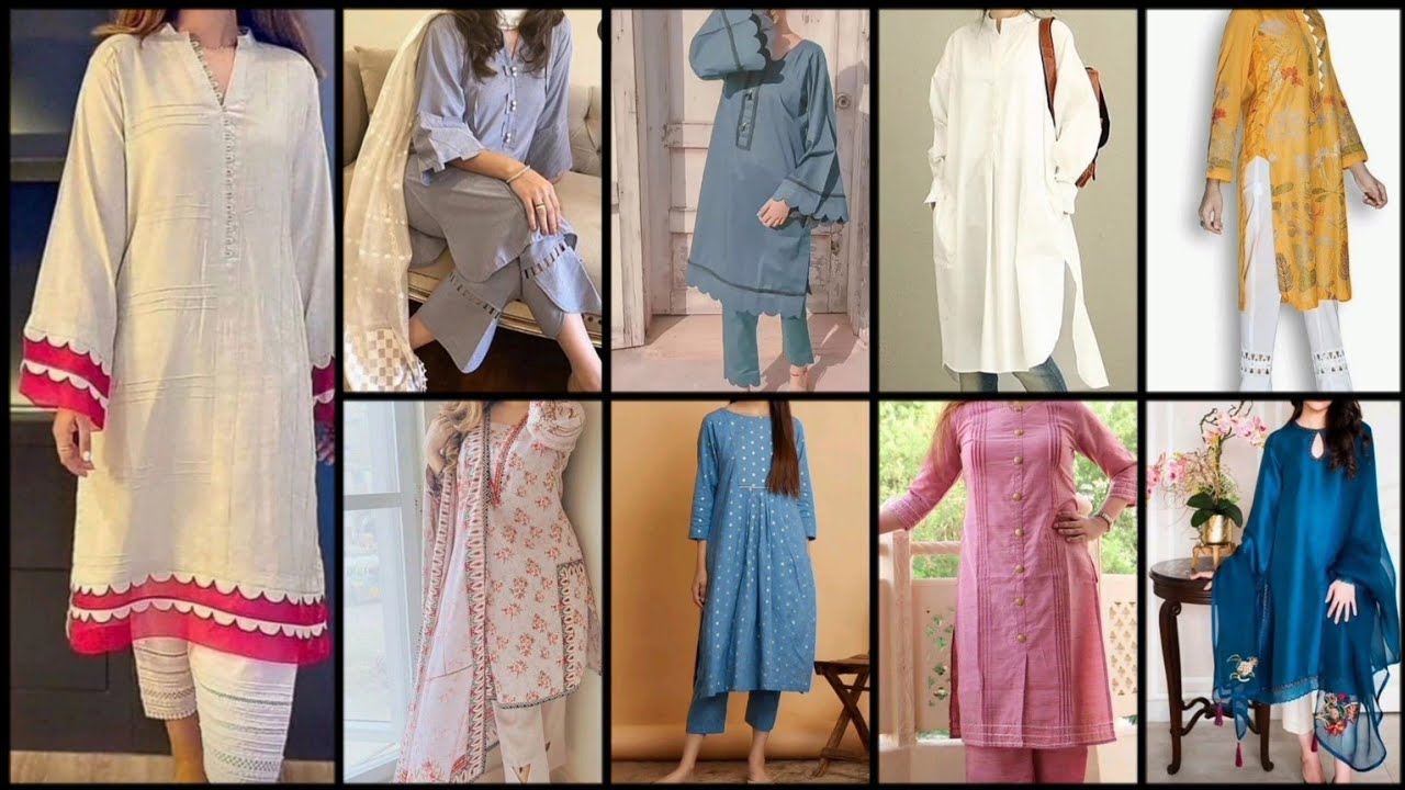 Latest Long Shirt designs for girls | Trendy Casual wear dress designs ...