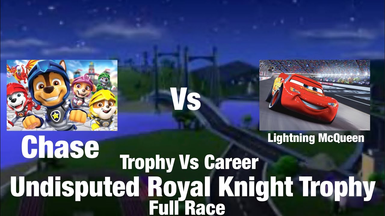 Chase Vs Lightning McQueen Full Race Trophy Vs Career Undisputed Royal ...