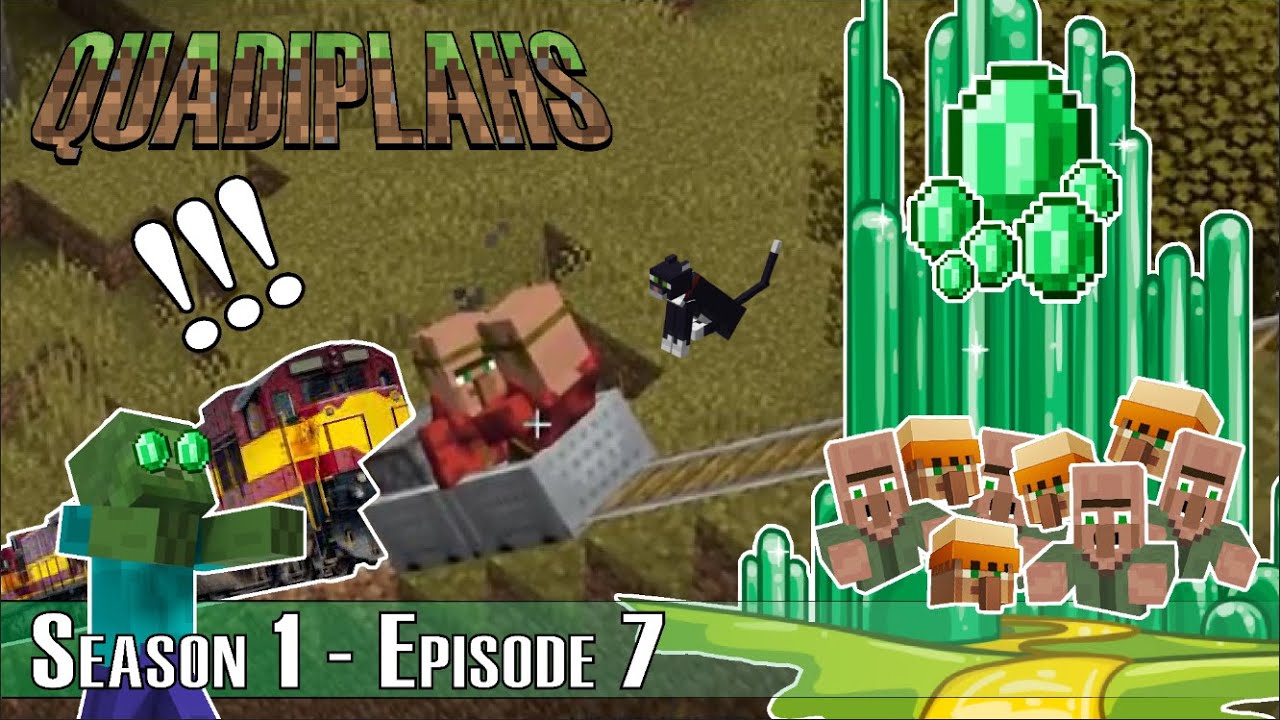 S1E7 | BUILDING A VILLAGER TRADING HUB (Minecraft Let’s Play) - YouTube