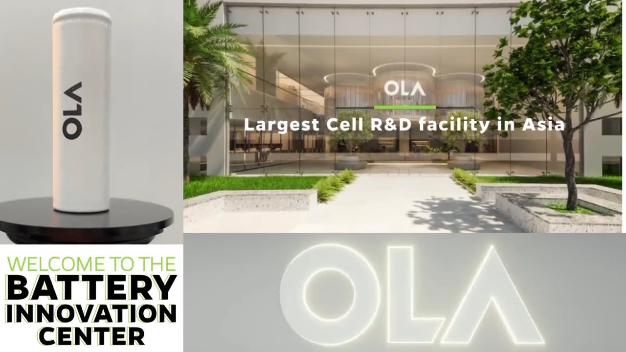 OLA NEW PROJECT | BATTERY INNOVATION CENTRE | MADE IN INDIA | OLA ...