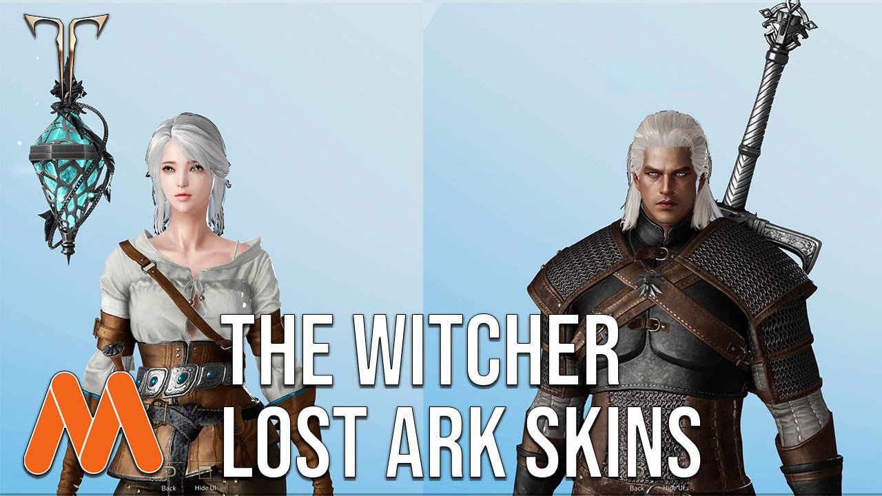 THE WITCHER Skin Preview | Lost Ark Skins - YouTube