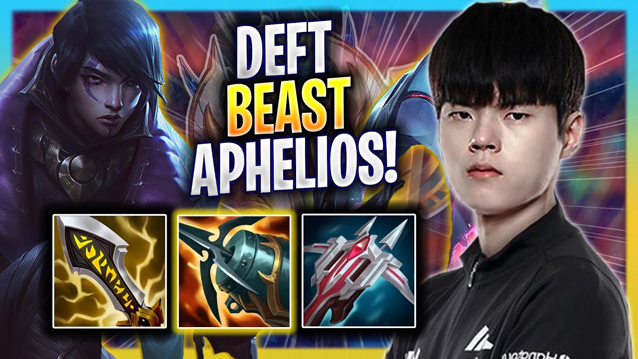 DEFT IS A BEAST WITH APHELIOS! - KT Deft Plays Aphelios ADC vs Varus ...