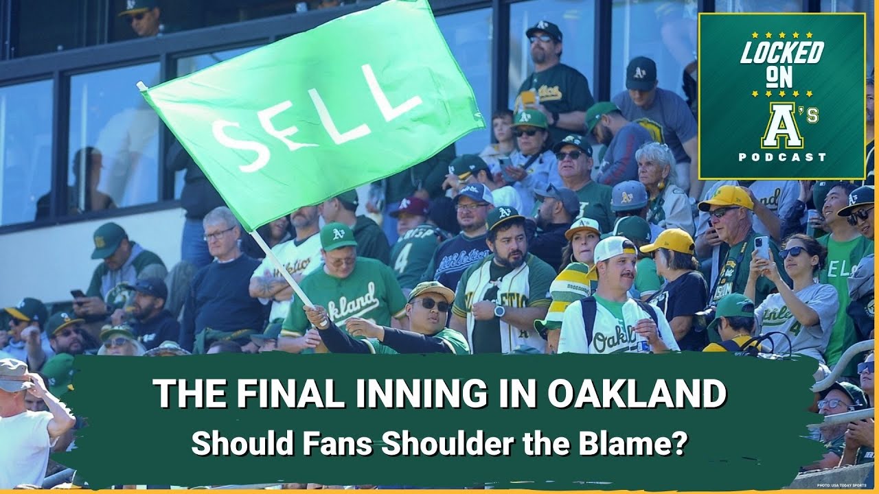 The Final Inning in Oakland Should Fans Shoulder the Blame - YouTube
