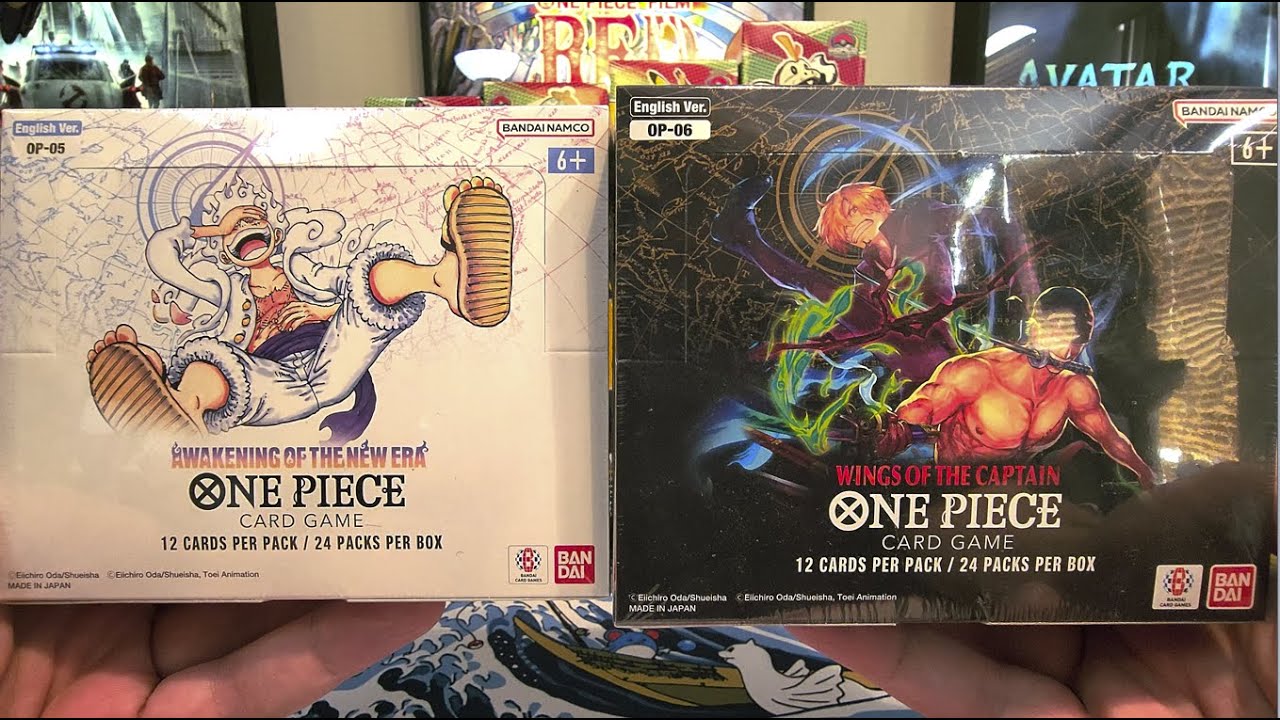 One Piece TCG - Two Booster Boxes! OP-05 Awakening of the New Era and ...