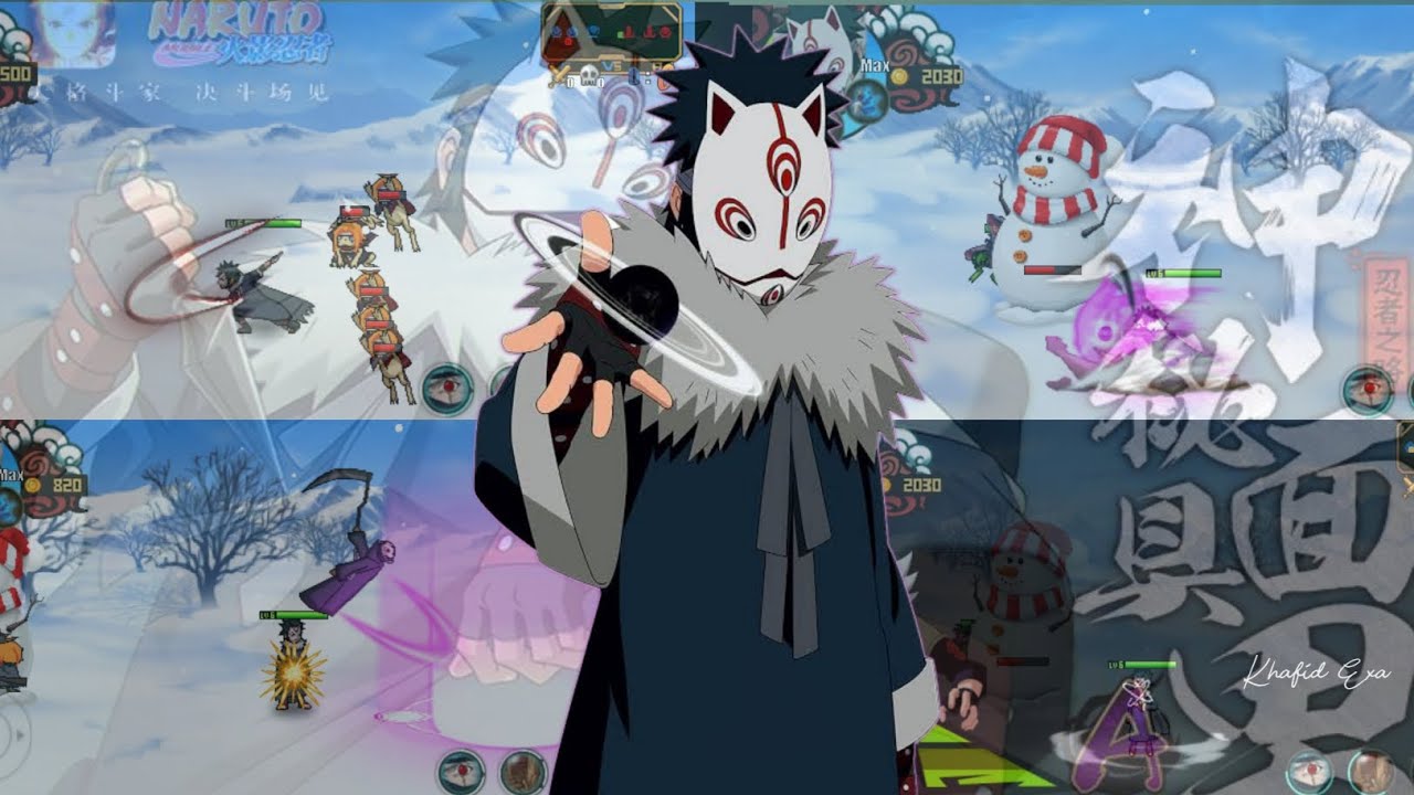Naruto Senki × Naruto Mobile - Mysterious Mask Man/Menma (Road to Ninja ...