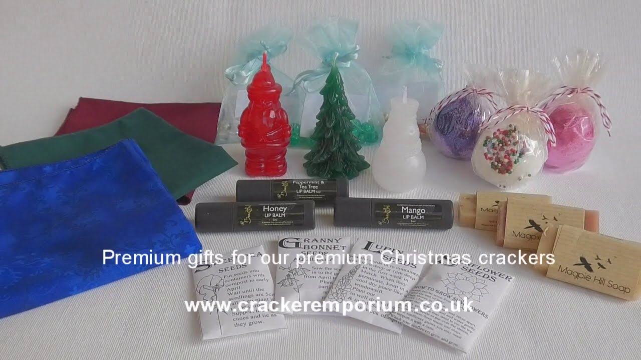 What do you put inside Christmas crackers? Our premium gifts collection ...