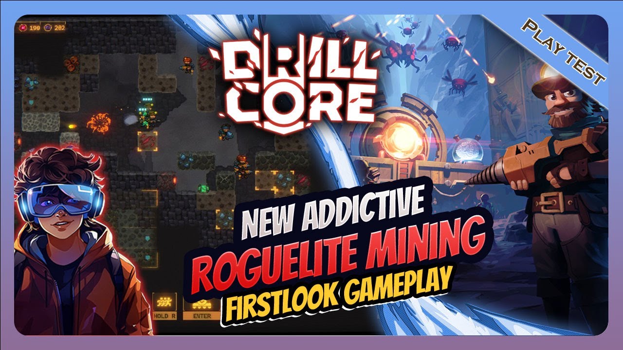 Drill Planet's Core & SURVIVE against Aliens - Drill Core - YouTube