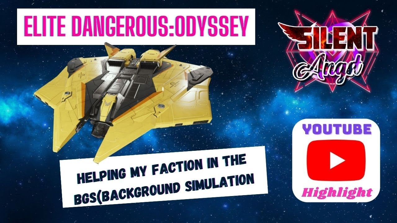 Elite Dangerous:Helping my Faction in the BGS - YouTube