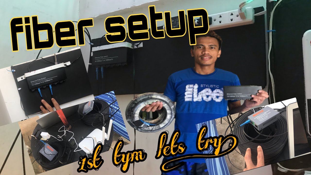 BASIC FIBER SETUP FOR BEGINNERS - YouTube