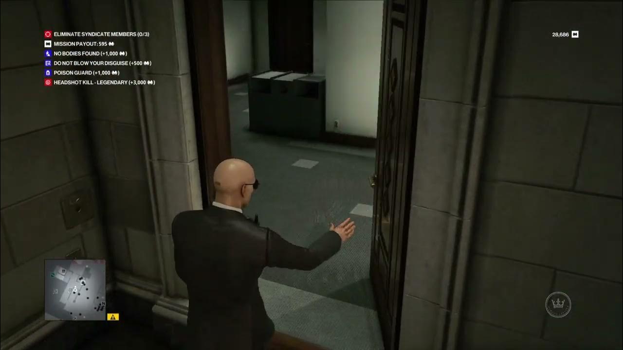 HITMAN 3 (Freelancer Hardcore Mode Edition Prestige 1) Pursuing The Decoy (Mission 3/6) - YouTube