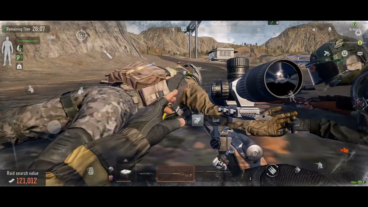 Arena Breakout S6 Mine (sniper headshots and ripping out of cars ...