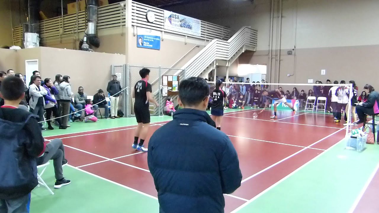 2015 BBC SR Championships Badminton U19 XD Phillip Jap & Kerry Xu vs ...