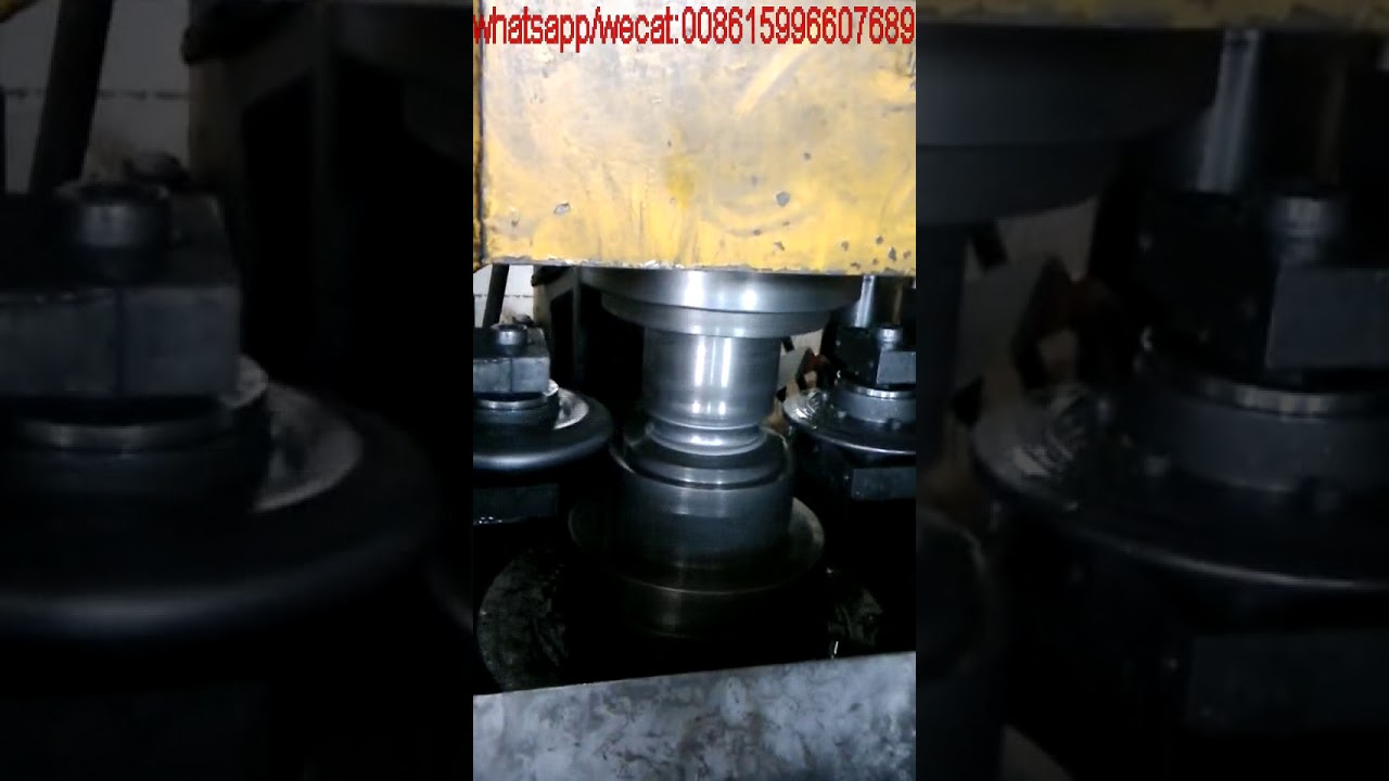 ZHYGY60 vertical pulley spinning machine - YouTube