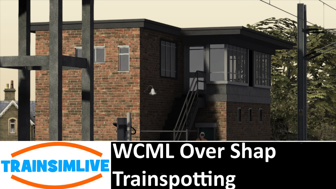 Let's Play Train Simulator 2016 - Trainspotting on WCML Over Shap - YouTube