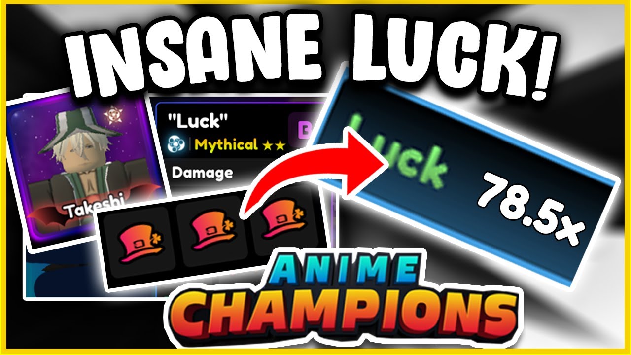 BEST Guide To INCREASE LUCK In Anime Champions Sim | Roblox - YouTube