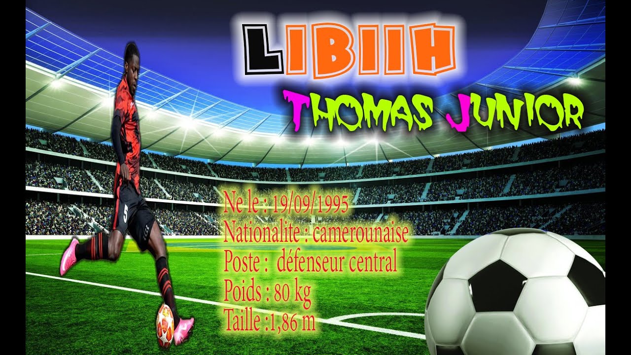Thomas Junior Libiih ⚽ défenseur central ⚽ 2020-2021 - YouTube