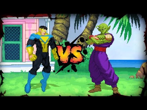 Invincible vs Piccolo (DBZ) MUGEN BATTLE - YouTube