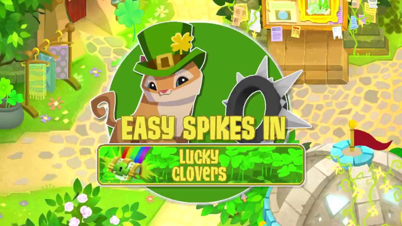HOW TO WIN SPIKES IN LUCKY CLOVERS & TIPS! ANIMAL JAM - YouTube