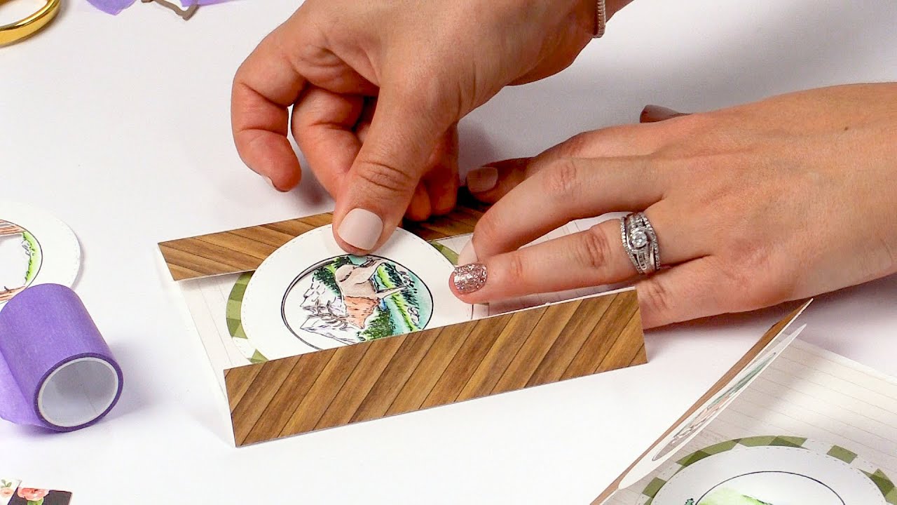 Creating an Easy Three Layer Interactive Card | Art Impressions - YouTube