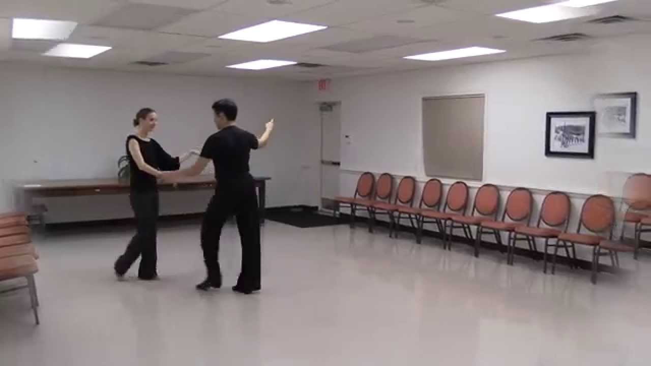 Dennis & Louise - Advanced Cha-cha Figures - YouTube