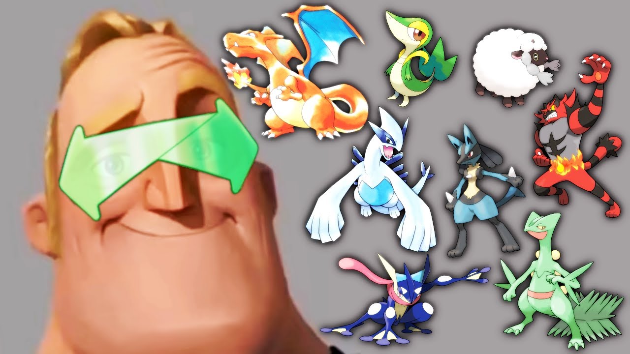 Mr Incredible Becoming Uncanny To Pokemon Designs - YouTube