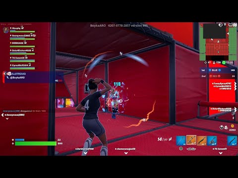 Fortnite Red Vs Blue INSANE STREAK!