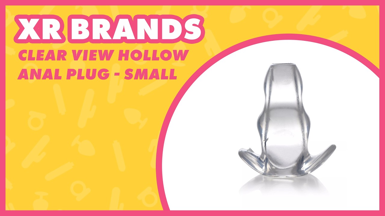 Master Series Clear View Hollow Anal Plug Small Review | EasyToys - YouTube