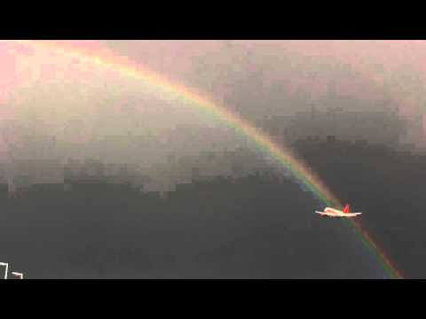 Easyjet Rainbow Flight Schiphol Airport - YouTube