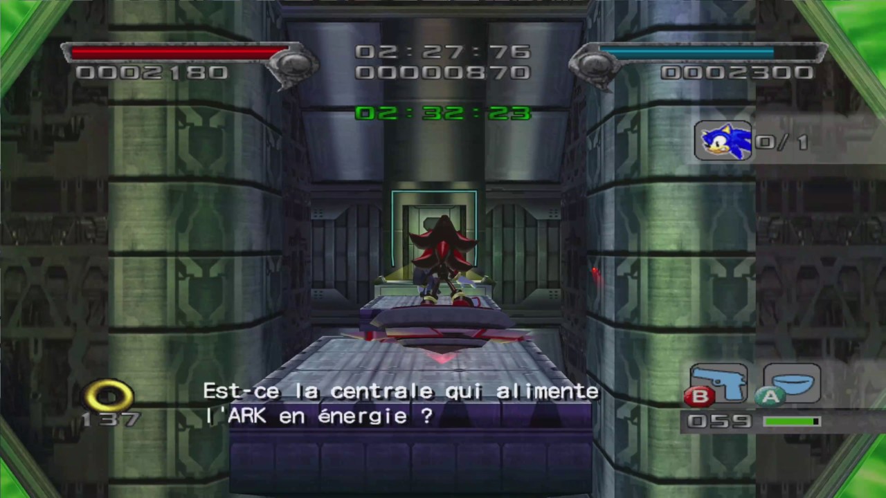 Shadow The Hedgehog - Étape 5D : Space Gadget - Mission Normale - YouTube