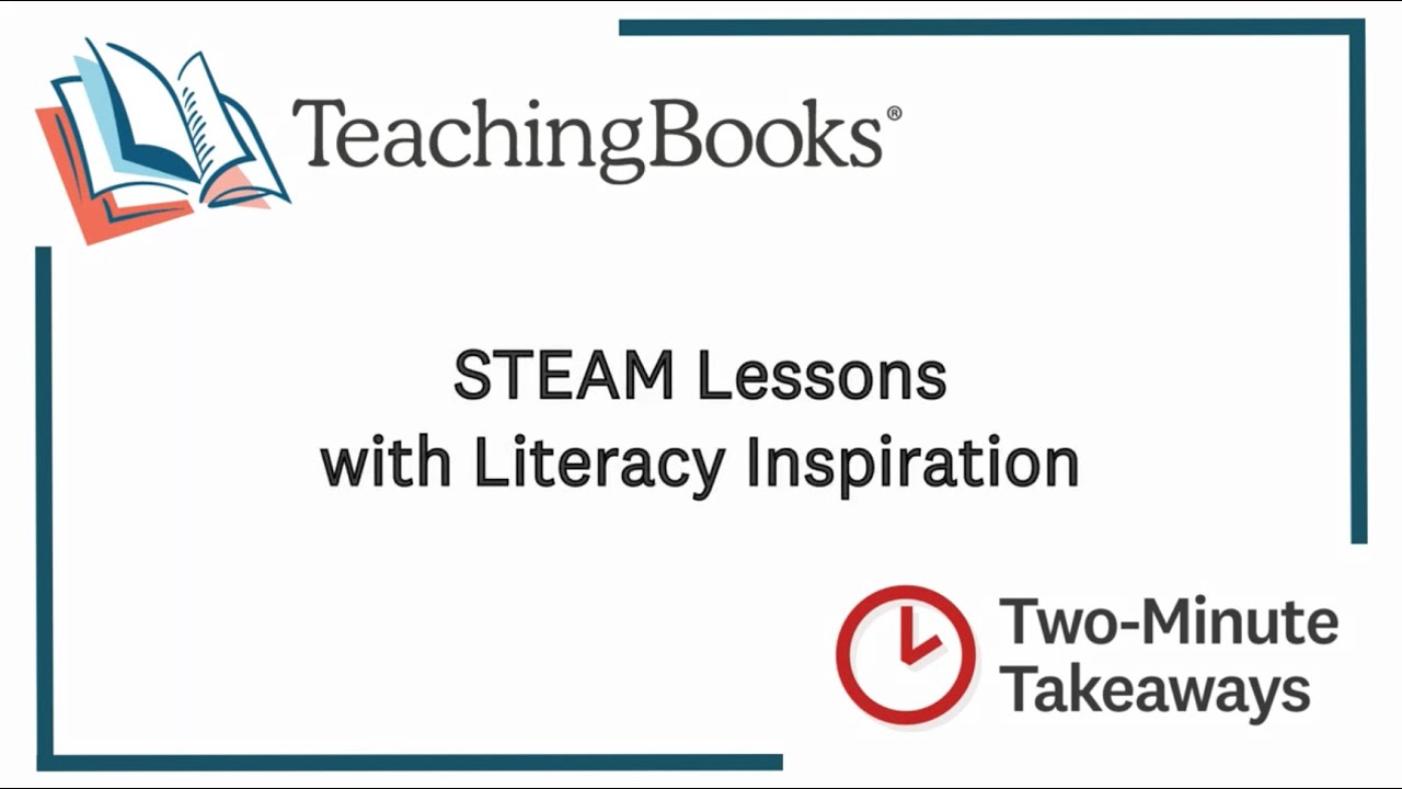 STEAM Lessons with Literacy Inspiration - YouTube