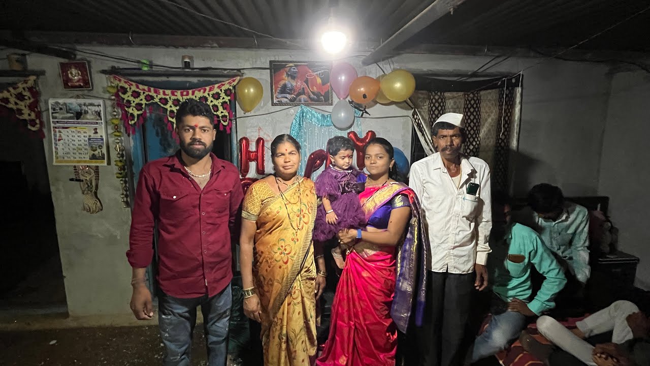 Piu birthday celebration 😍|| part 1|| marathi vlog😻|| tinzyyyyyy_00 ...