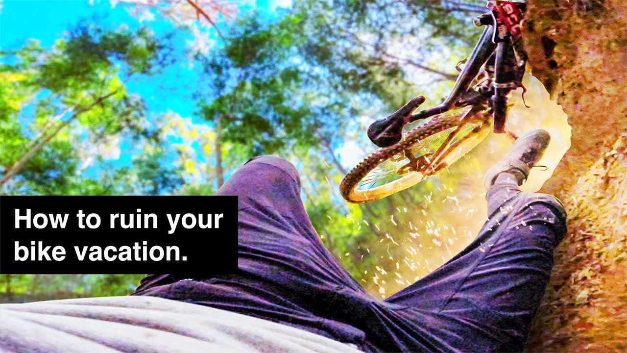 Easy bike race? Turns out it was filled with TRAPS! - YouTube