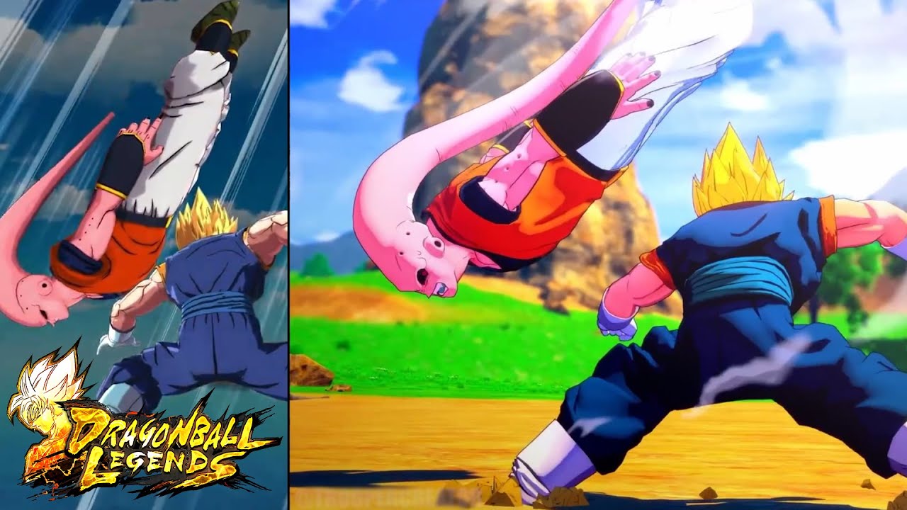 LF Vegeta & Goku / Super Vegito References | Dragon Ball Legends - YouTube