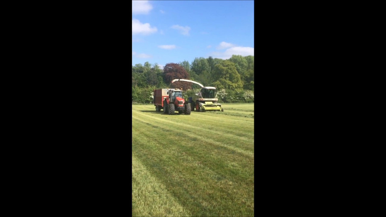 Lackham College Level 3 Farm Mechanisation Silage 2017 - YouTube