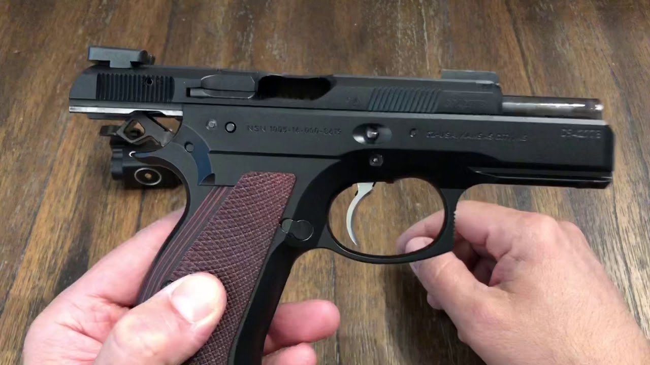 Cz75 P01 Cajunized 😁 - YouTube