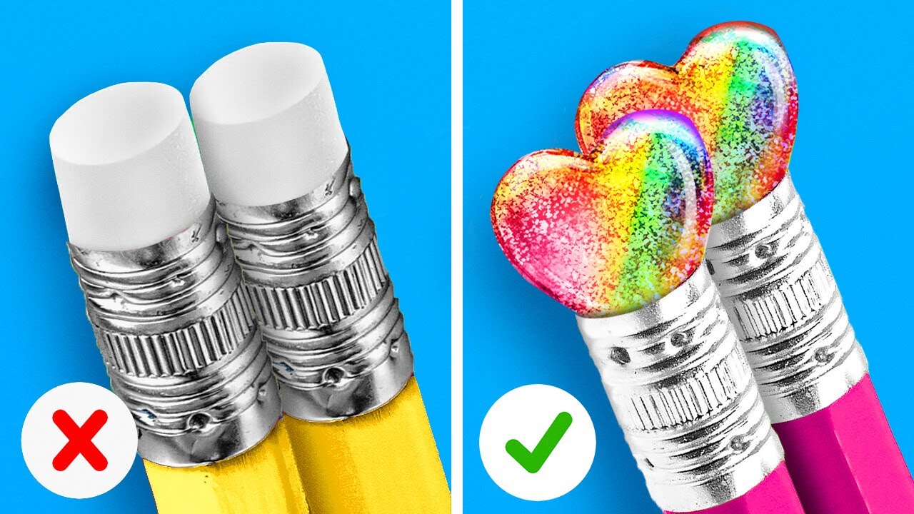 BOOST YOUR SCHOOL SKILLS || Funny Struggles and Brilliant Hacks by 123 ...